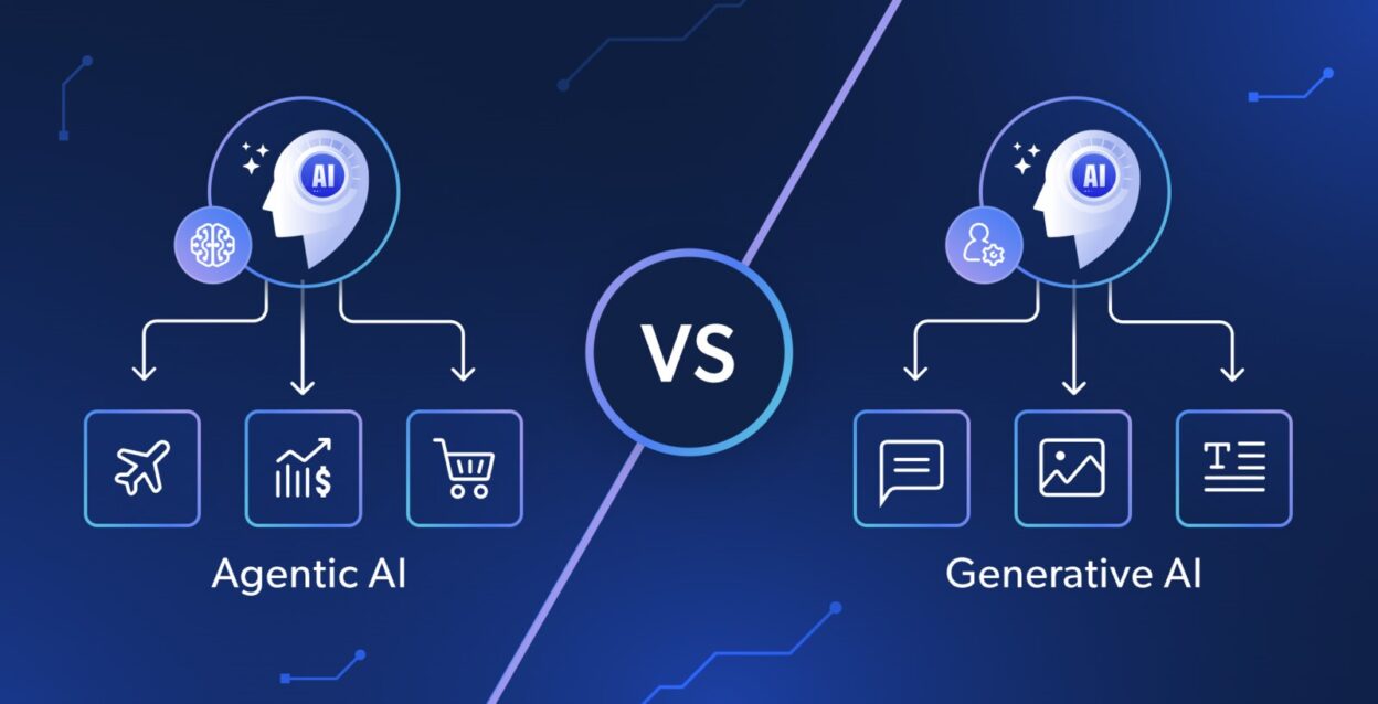 From Creation To Action: Generative AI Vs Agentic AI - The Next Hint